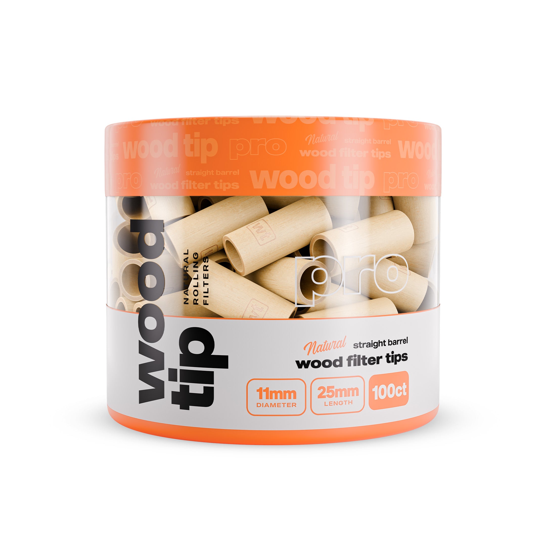 11mm Pro Wood Tips - 100ct